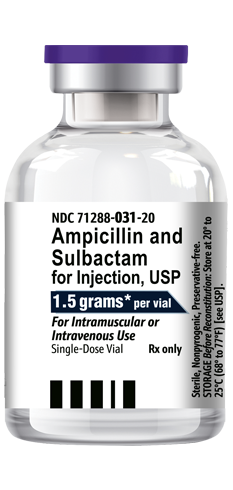 Ampicillin and Sulbactam for Injection, USP - Unasyn - Meitheal ...