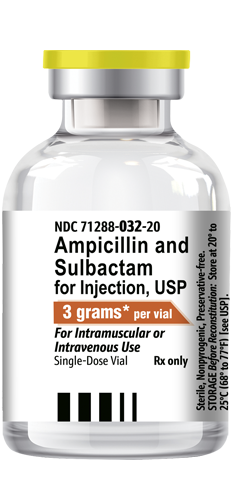 Ampicillin and Sulbactam for Injection, USP - Unasyn - Meitheal ...
