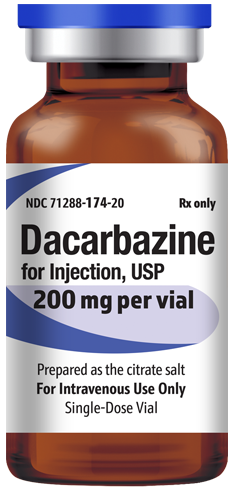 Dacarbazine for Injection, USP - DTIC-Dome - Meitheal Pharmaceuticals