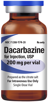 Dacarbazine for Injection, USP - DTIC-Dome - Meitheal Pharmaceuticals