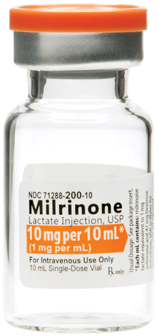 Milrinone Lactate Injection, USP - Primacor - Meitheal Pharmaceuticals