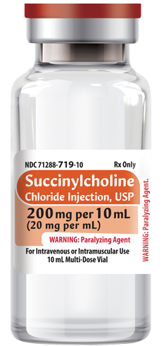 Succinylcholine Chloride Injection, USP - Quelicin - Meitheal ...