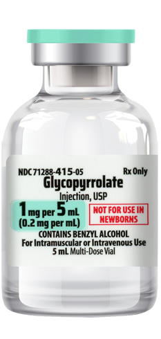 Glycopyrrolate Injection, USP - Robinul - Meitheal Pharmaceuticals
