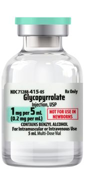 Glycopyrrolate Injection, USP - Robinul - Meitheal Pharmaceuticals